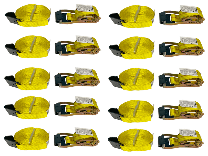 2" x 30' Ratchet Strap with Flat Hook by Pit Stop Parts"