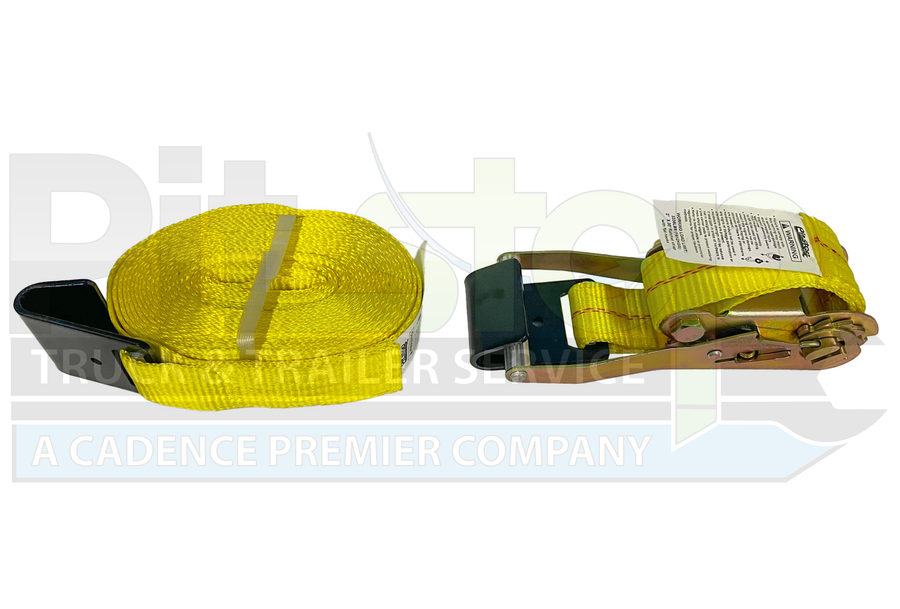 2" x 30' Ratchet Strap with Flat Hook by Pit Stop Parts" – Pit Stop ...