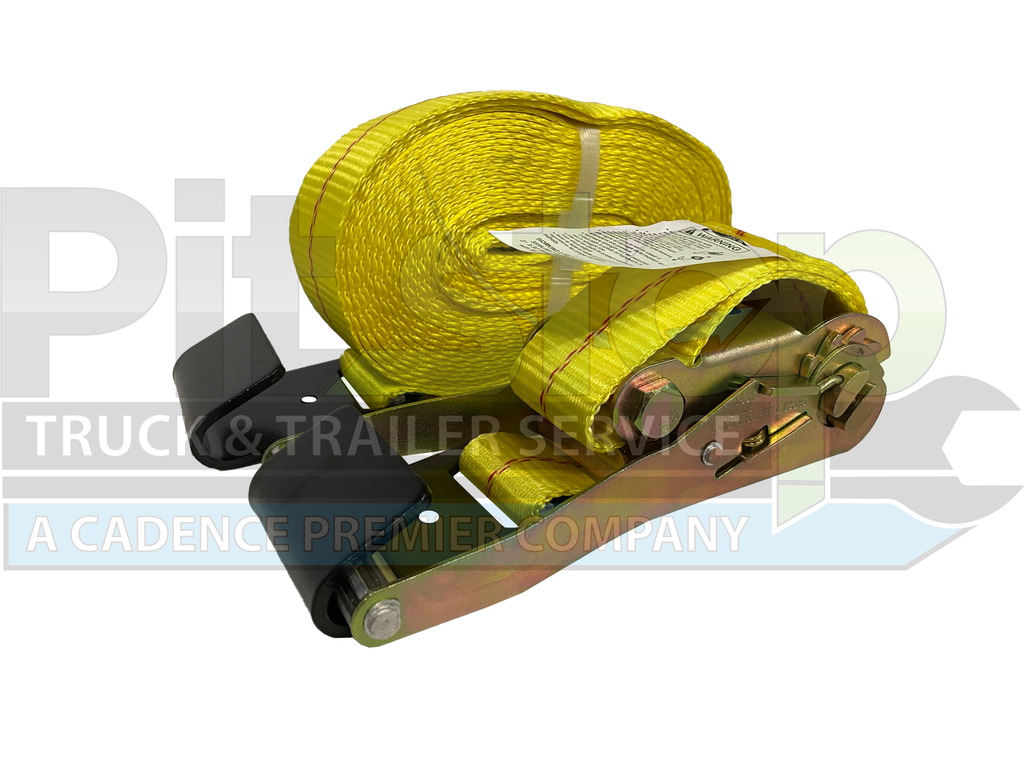 2" x 30' Ratchet Strap with Flat Hook by Pit Stop Parts" – Pit Stop ...