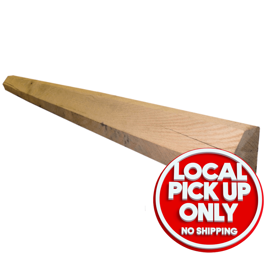 4'' x 4'' Beveled Lumber for Coil Hauling - 6ft Long Hardwood