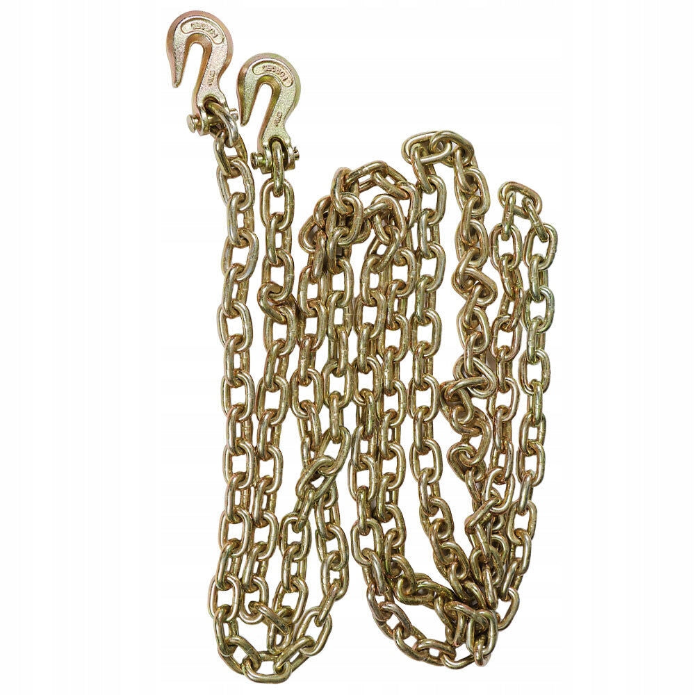 Transport Binder Chain 20ft 3/8" 7100lbs Rust Resistant Heavy Duty