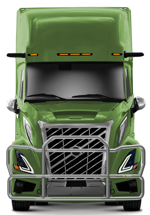EX-Guard XG-150G3-VNL Deer Guard for Volvo VNL 2025 + Bracket