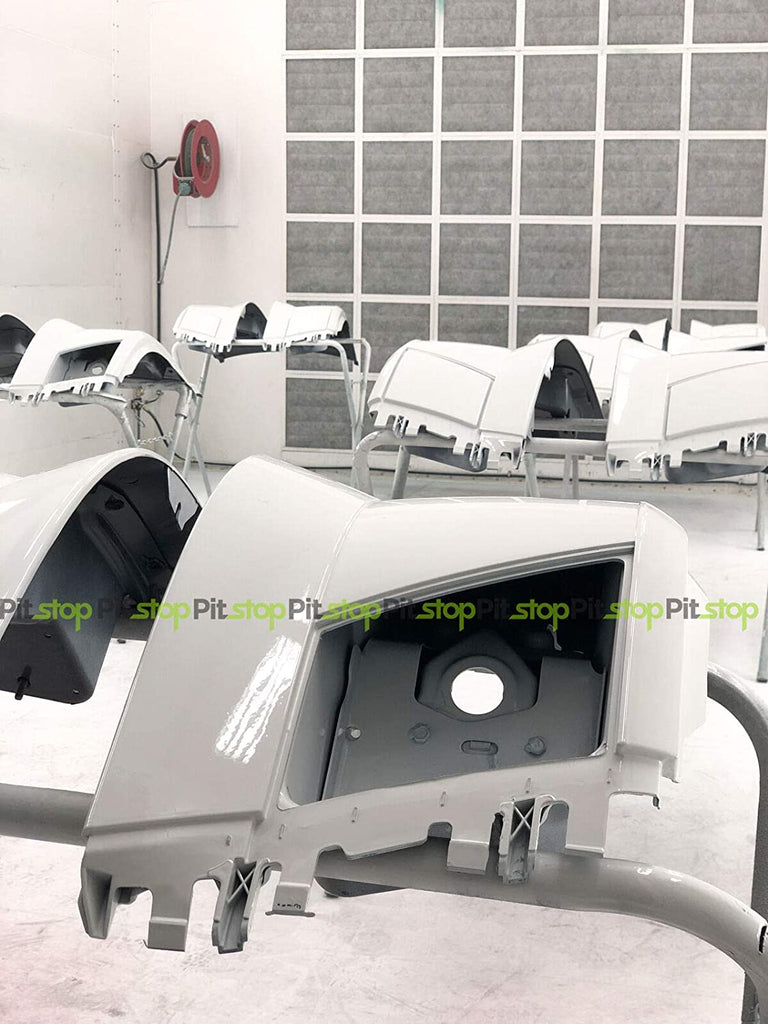 Volvo VNL 04-15 Painted White Bumper Corner Left Side WITH Fog Light ...