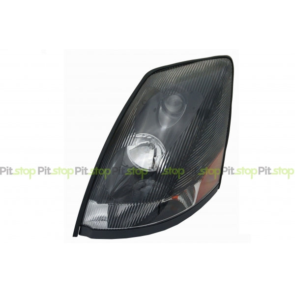 Volvo VNL 04-16 Aftermarket Headlight Black Left Driver Side 82329124