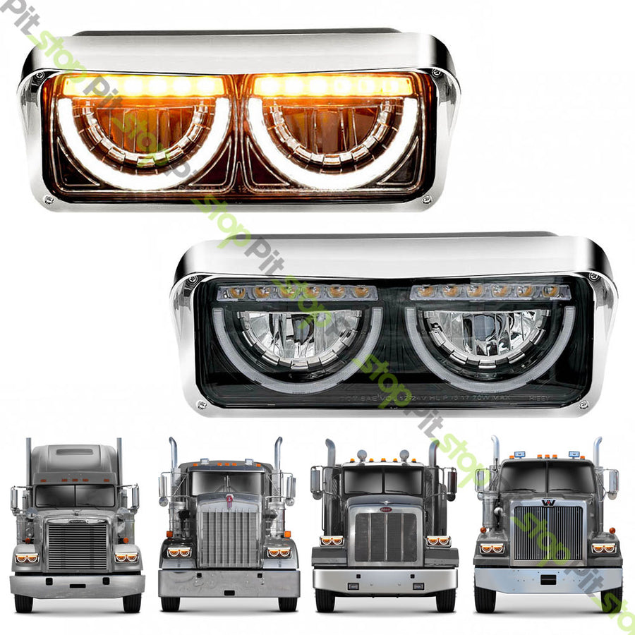 Freightliner Classic Kenworth W900 Peterbilt 357 365 378 379 Western S