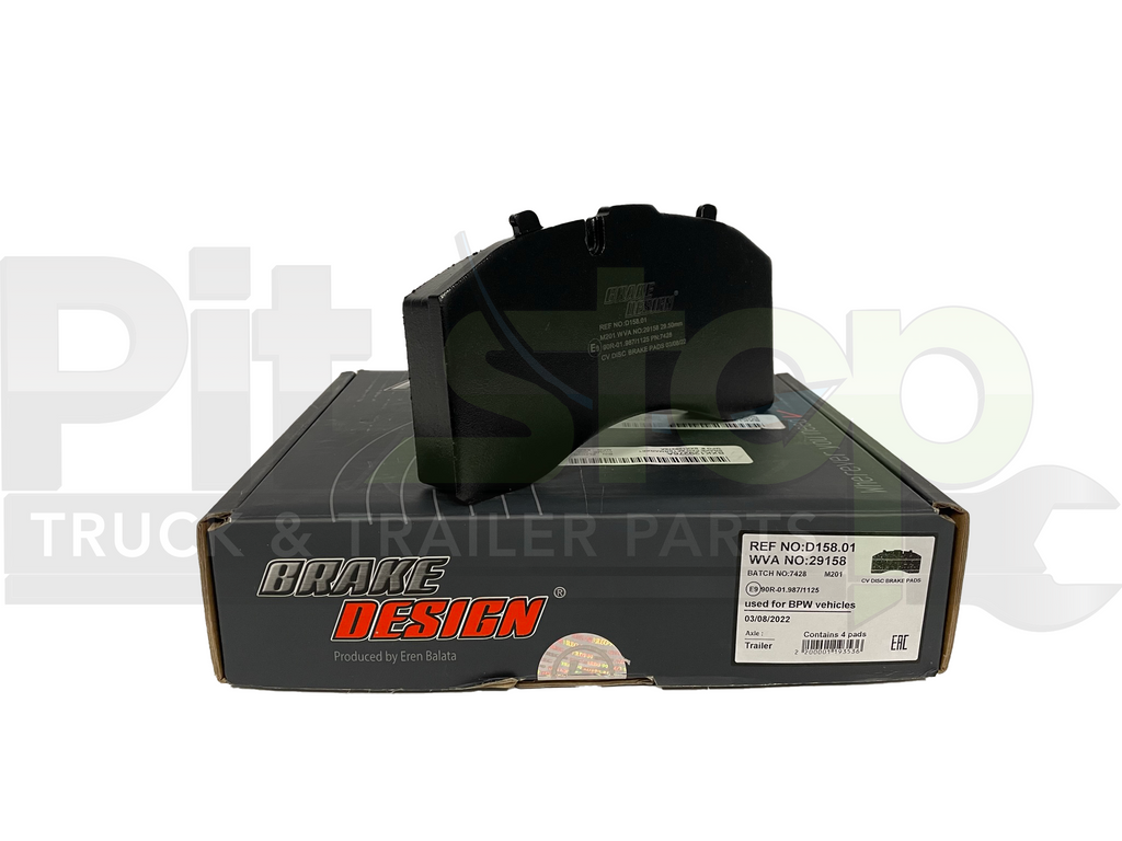 Air Disc Brake Pads With Hardware Kit – Pit Stop Truck & Trailer Parts