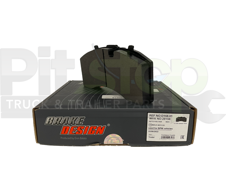 Air Disc Brake Pads With Hardware Kit – Pit Stop Truck & Trailer Parts