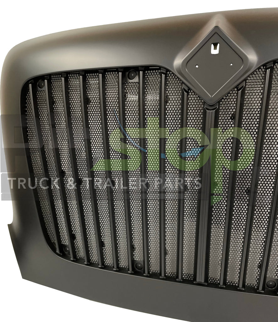 International TranStar 8600 2008-2018 Full Black Front Radiator Grille