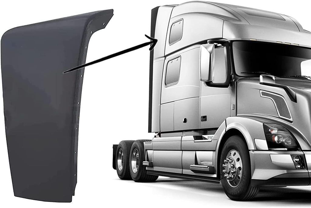 Volvo VNL 04-16 Upper Top Left Behind Cab Cabin Sleeper Fairing With ...